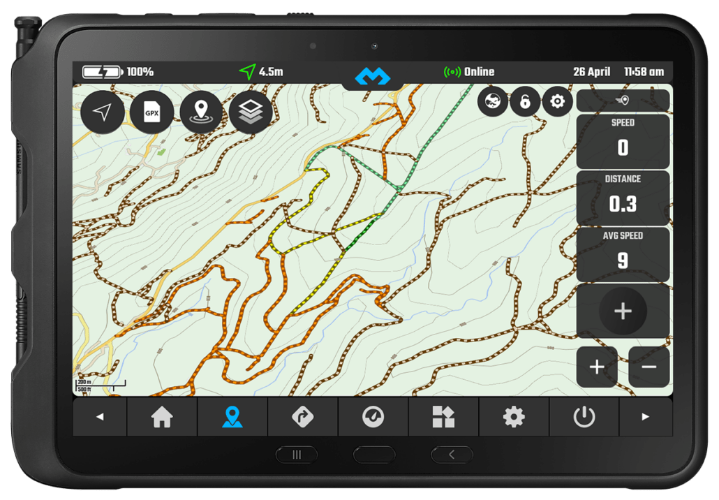 Topo Map Legend – DMD Navigation