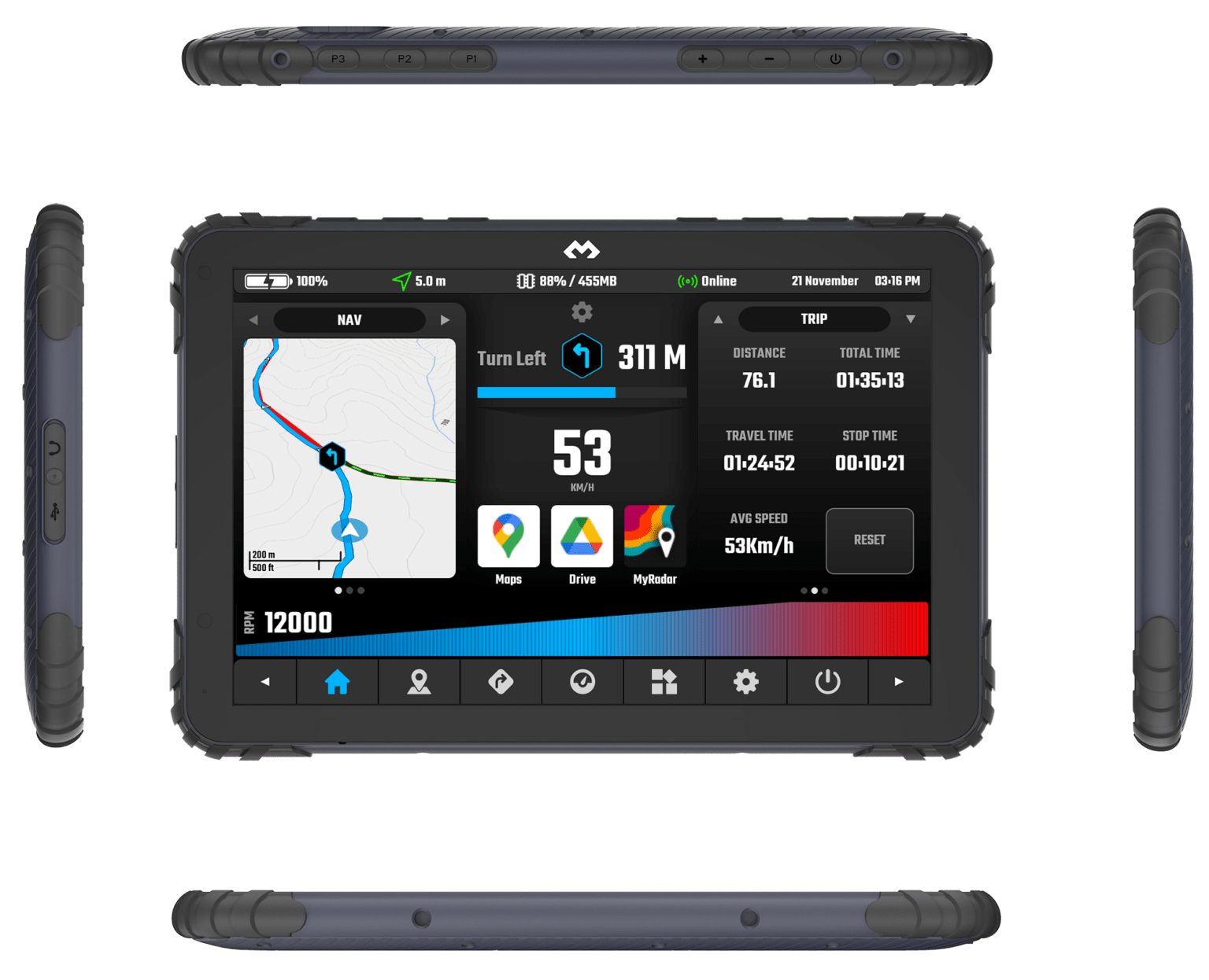 DMD-T865 Navigation Android Tablet – DMD Navigation